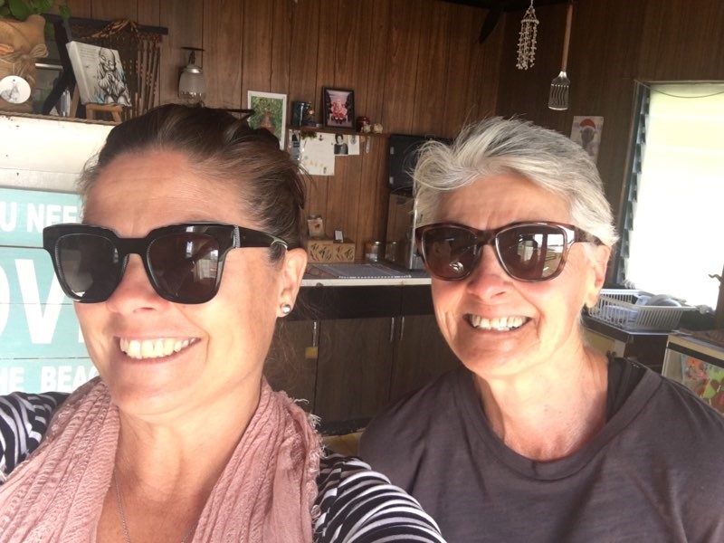 Helen and her daughter Rachel inside the shack – Wollongong City ...