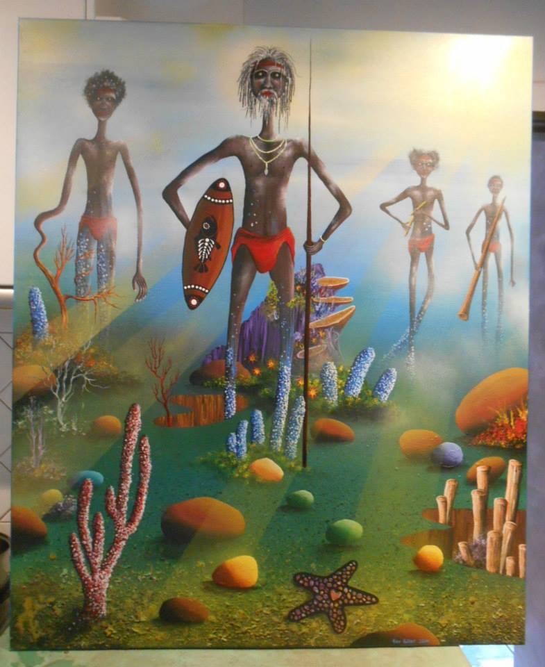 Kevin Butler’s Artwork 1 – Wollongong City Libraries' Illawarra Stories