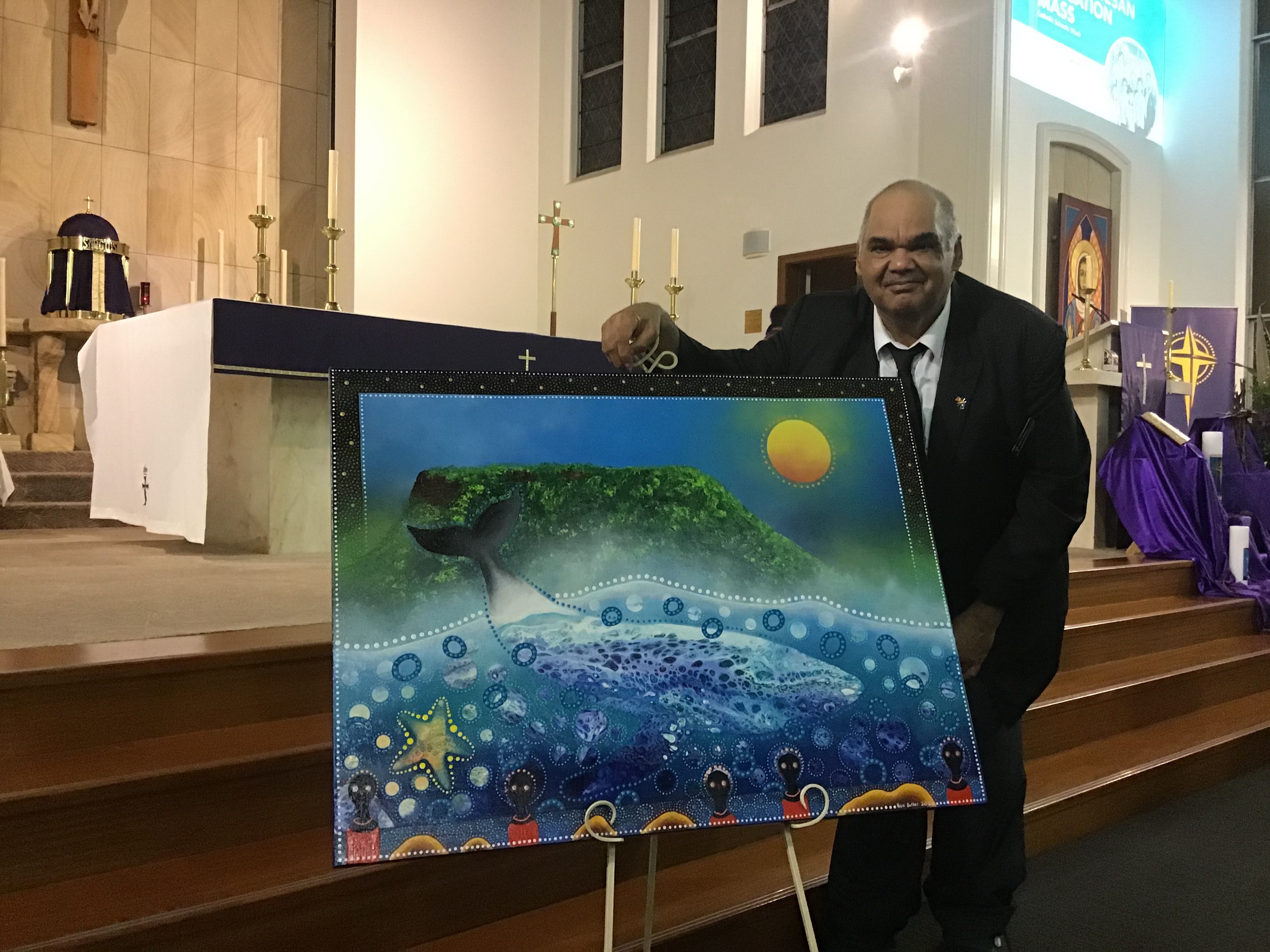 Kevin Butler and his Artwork – Wollongong City Libraries' Illawarra Stories