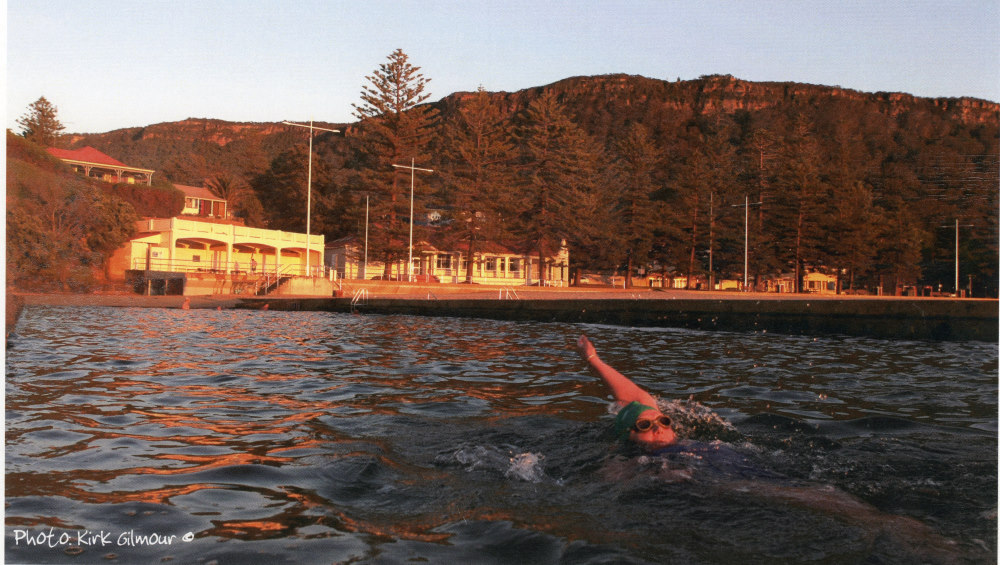 Austinmer pools with bathing sheds in the background – Wollongong City ...